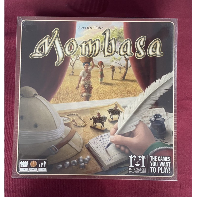 Mombasa Board Game (Genuine) | Shopee Philippines