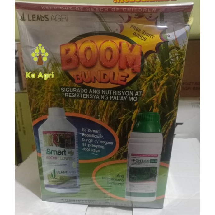 Boom Bundle Palay (Frontier Herbicide+iSmart Foliar Fertilizer) Leads ...