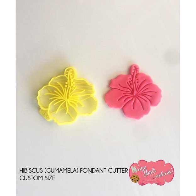HIBISCUS COOKIE CUTTER WITH DETAILS | Shopee Philippines