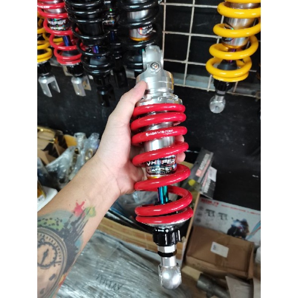 FREE sticker SHAFER Mono Shock Suspension RAIDER 150 Carb/Fi 285mm ...