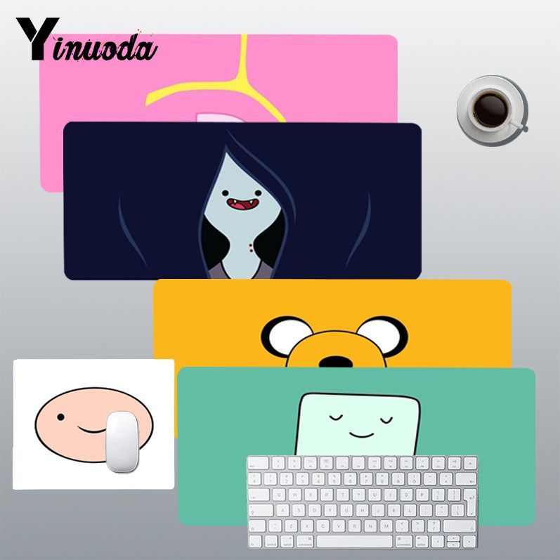 Adventure Time With Finn And Jake Natural Rubber Gaming mousepad Desk ...