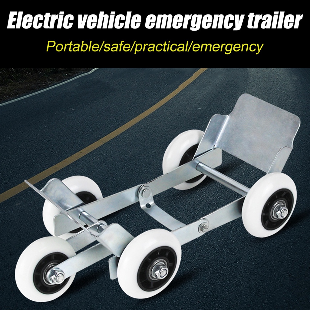 Electric Vehicle Emergency Trailer Tire Pusher Tire Skates Motorcycle ...
