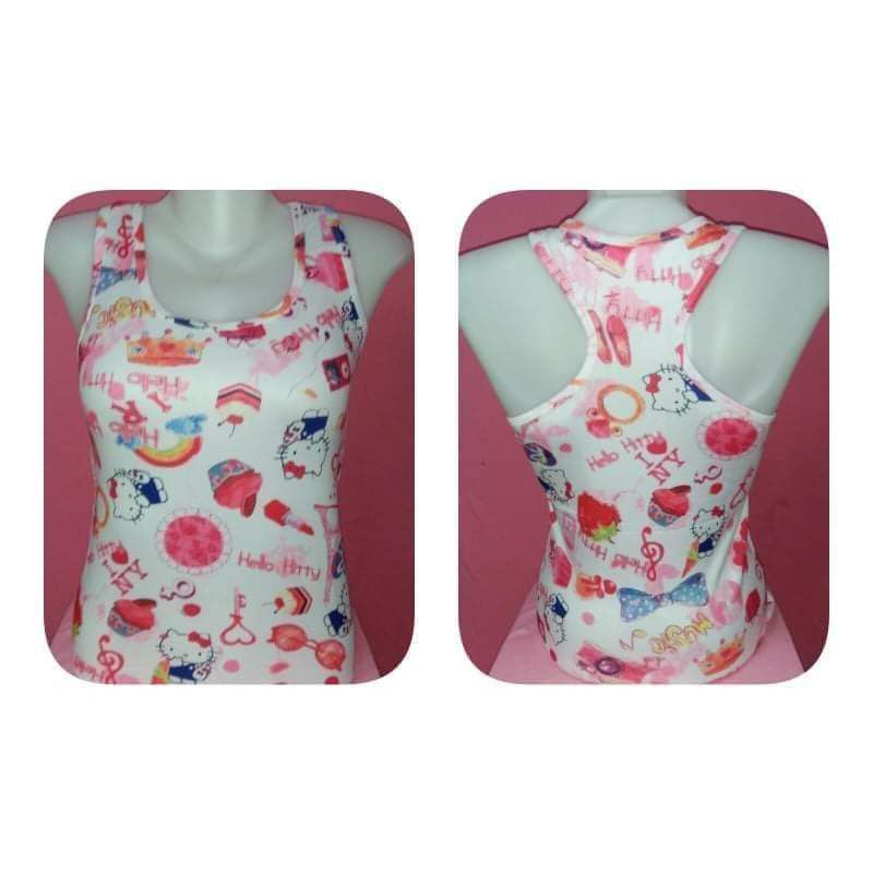TBS Ladies Boxer Sando Full Print Cartoon Character(68840) | Shopee ...