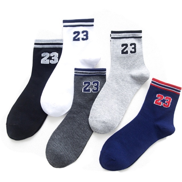 Iconic Socks 23 Jersey Women Men Mid Cut | Shopee Philippines