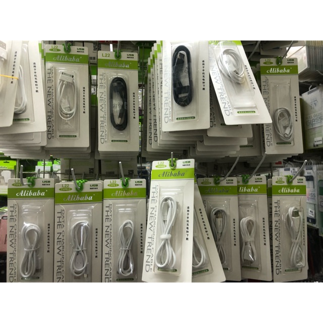 Alibaba L22 USB Cable android Micro IP P1000 type C V3 | Shopee Philippines