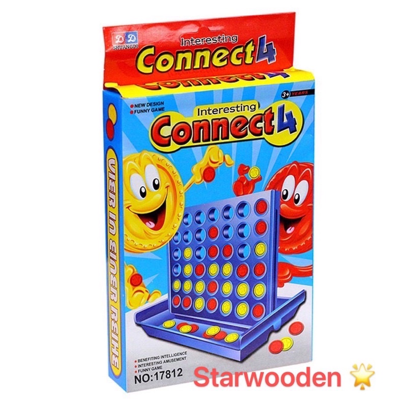 Connect 4 Bingo Game Coin Learning Toy | Shopee Philippines