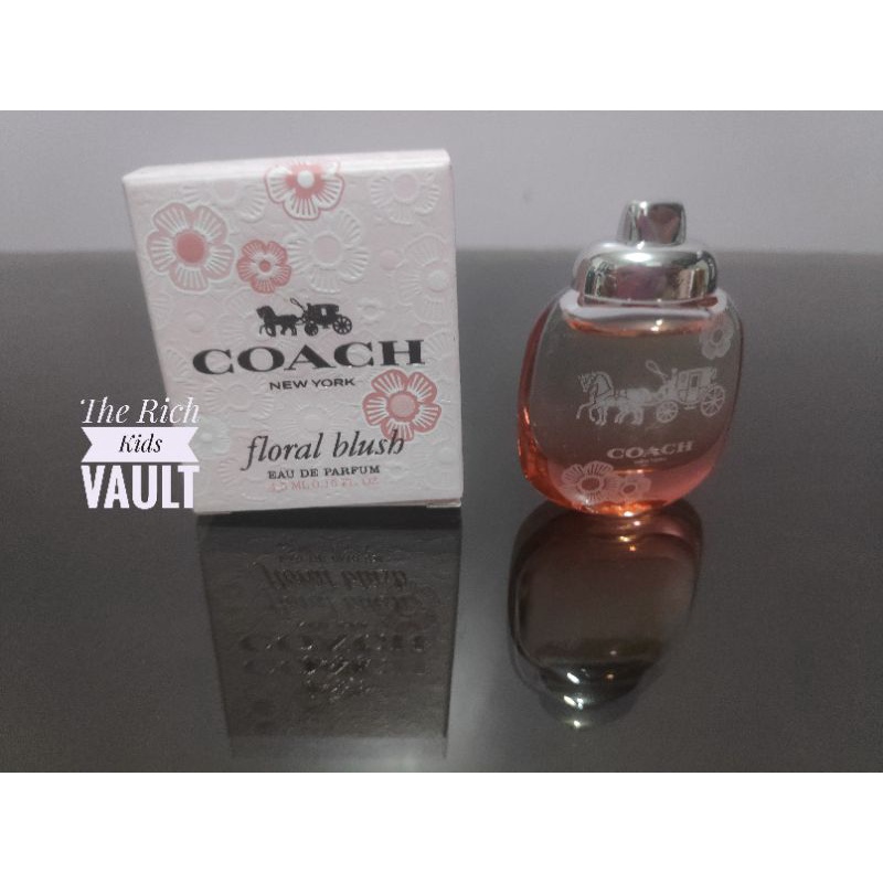 Authentic Perfume Mini Coach Floral Blush EDP | Shopee Philippines