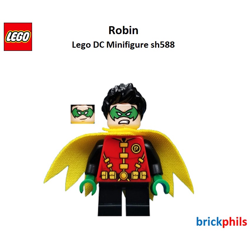 Lego DC Minifigure sh588 Robin | Shopee Philippines