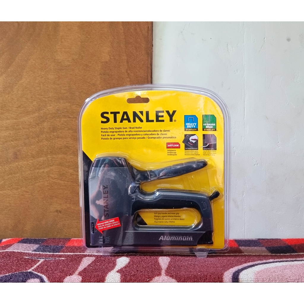 STANLEY SharpShooter Plus Nail Gun, Heavy Duty, Gray/Black (TR250 ...