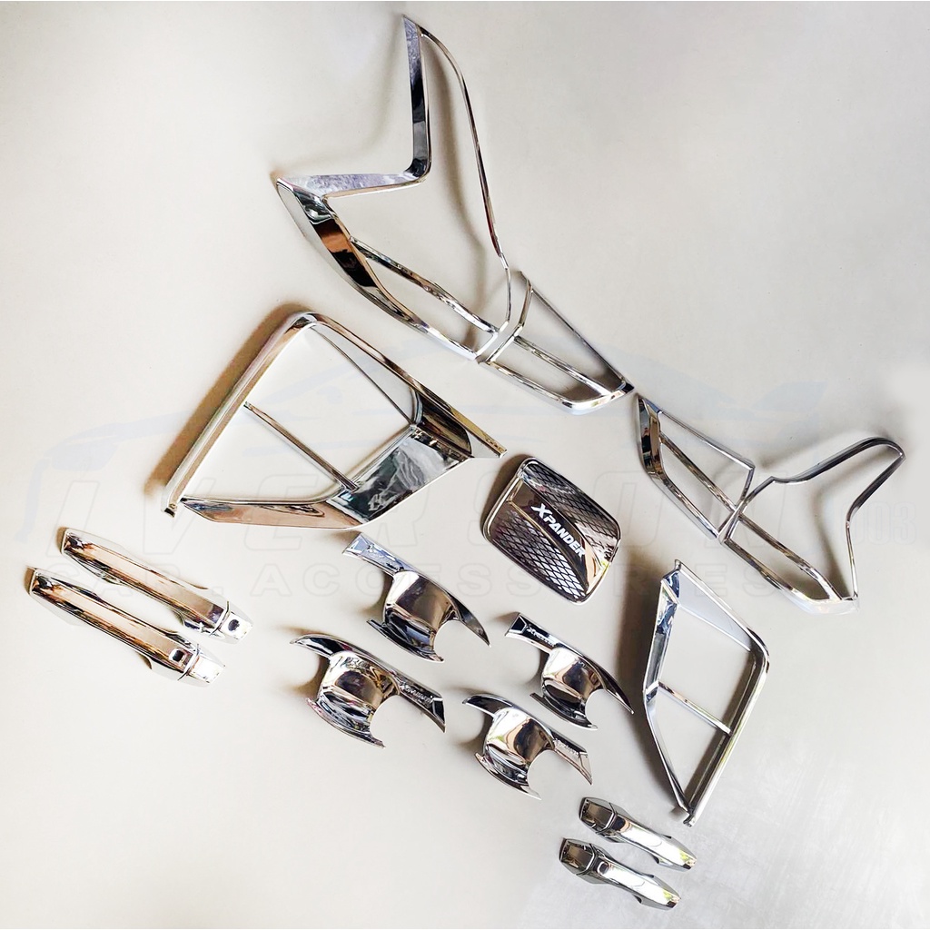 Chrome Combo Garnish Set for Mitsubishi Xpander GLS 2018 to 2021 ...