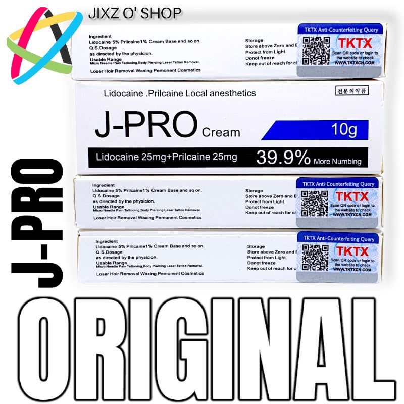 Jpro Original Numbing Cream 10g | Shopee Philippines