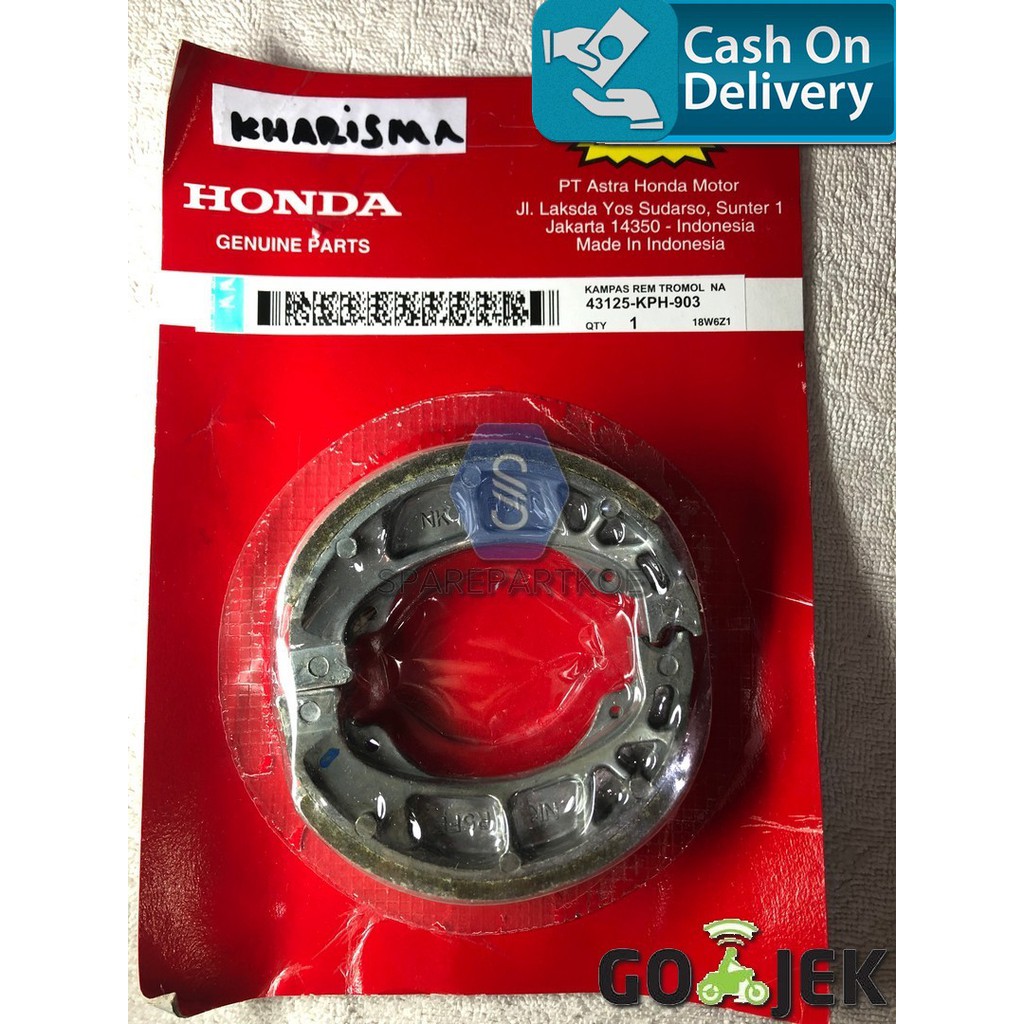 Kharisma Drum Brake Pads, Revo, Blade, Supra X 125/KPH | Shopee Philippines