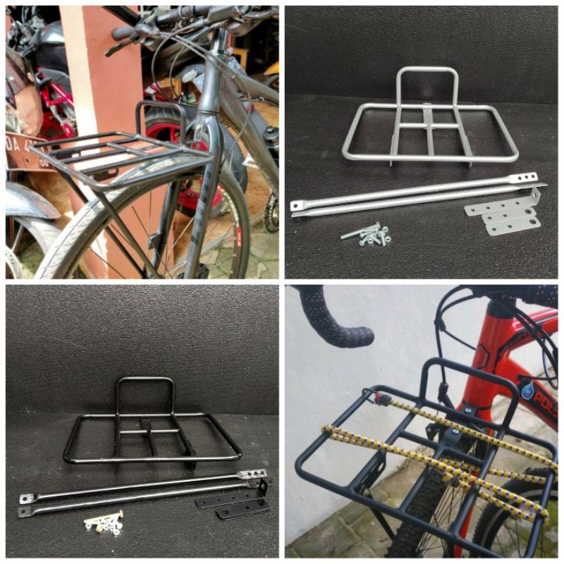 FRONT RACK PANIER BASKET FRONT RACK BIKE Fixie Old School Mountain ...
