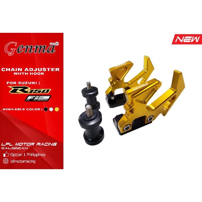 Genma Chain Adjuster Raider R150 Fi/Carb | Shopee Philippines