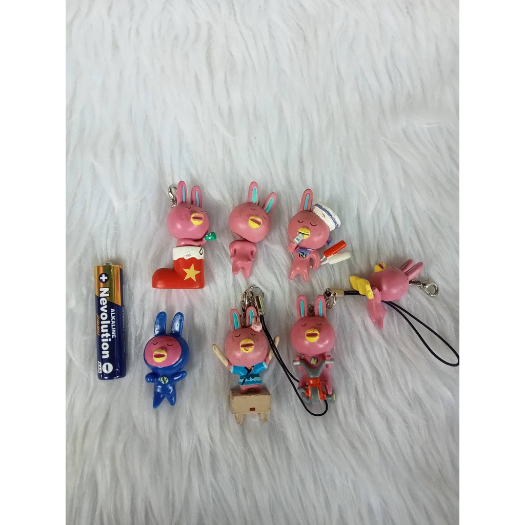 Assorted Japan Anik Anik Keychains ( Hello Kitty, Dogs and Rabbits ...