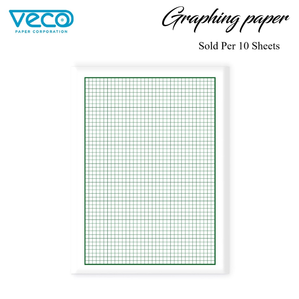 Graphing paper sold by ream (10 sheets) good quality (8.5"x11 ...