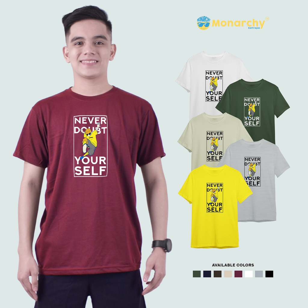Monarchy Official Logo Tees Vol. 3 Never Doubt Men's T-Shirt Unisex ...