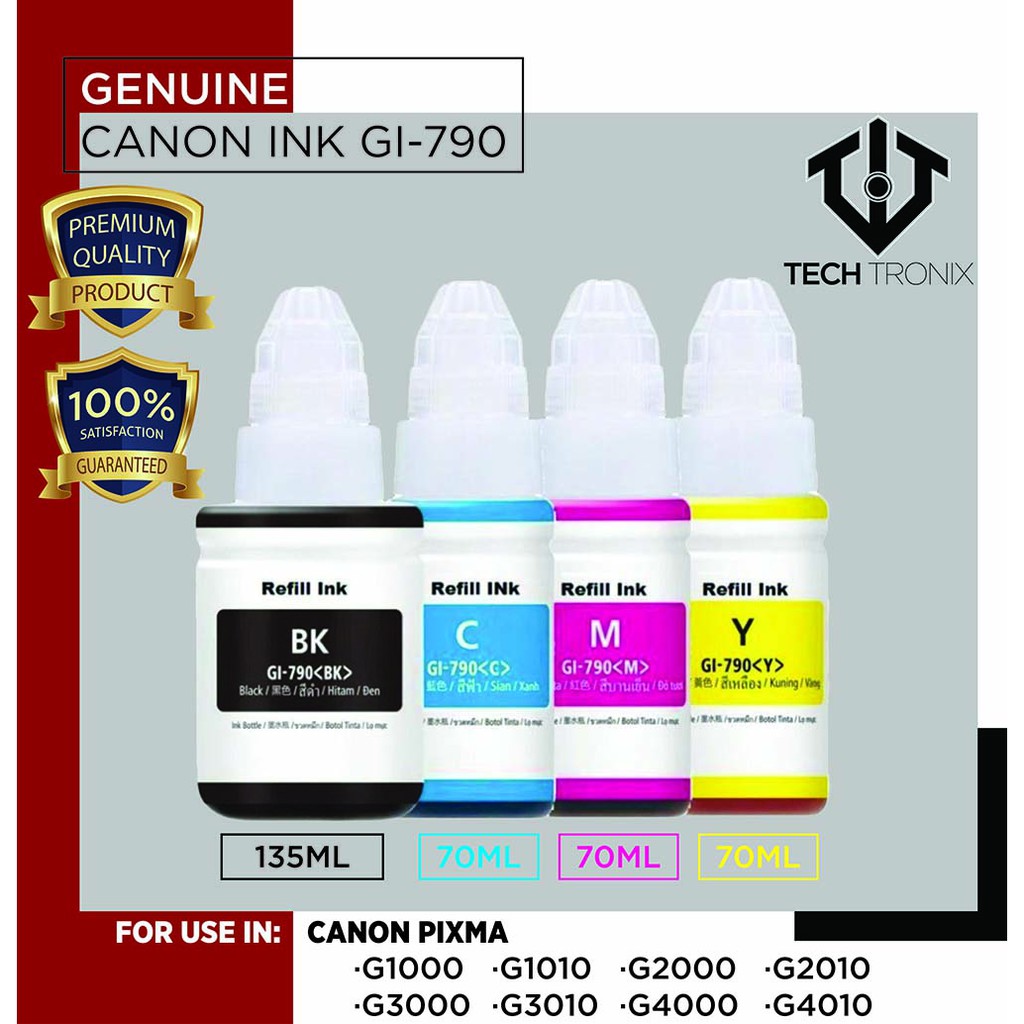 Genuine Canon Pixma GI - 790 Ink | Shopee Philippines