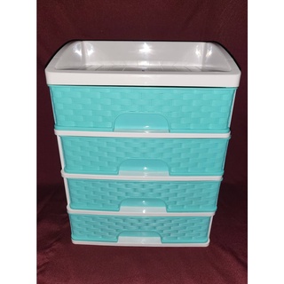 rattan elegant 4 Layer office cabinet / drawer / school supplies ...