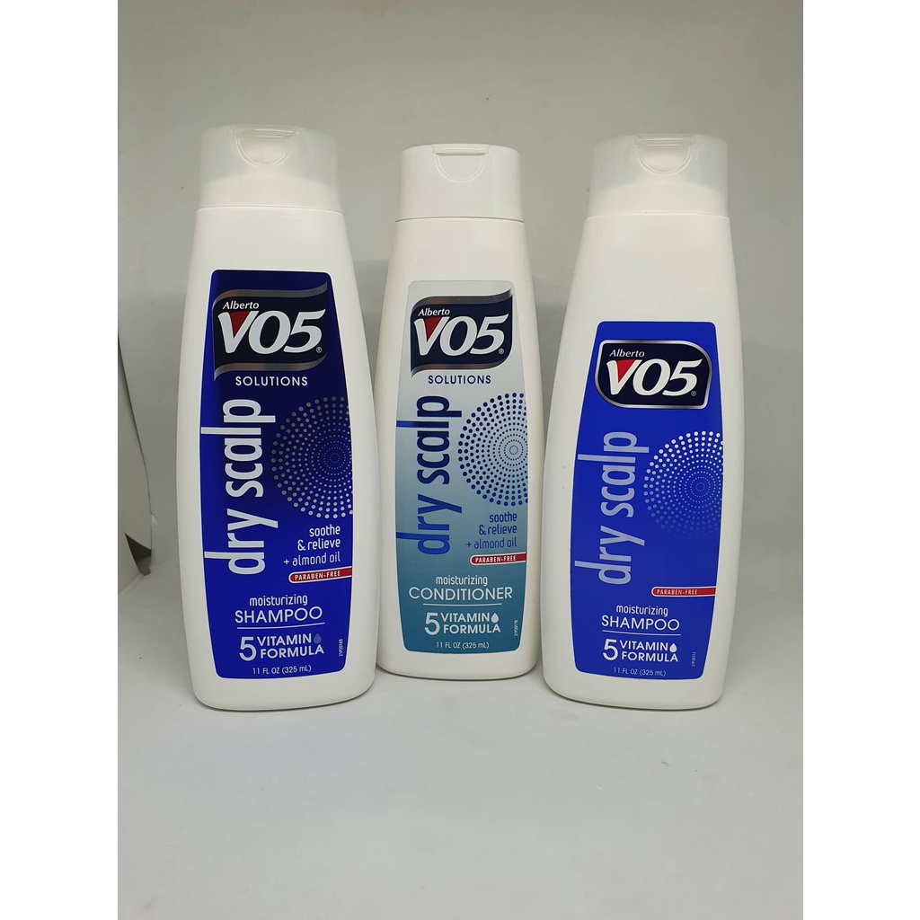 V05 for Dry Scalp Shampoo & Conditioner Moisturizing Vitamin Formula 325ml | Shopee Philippines