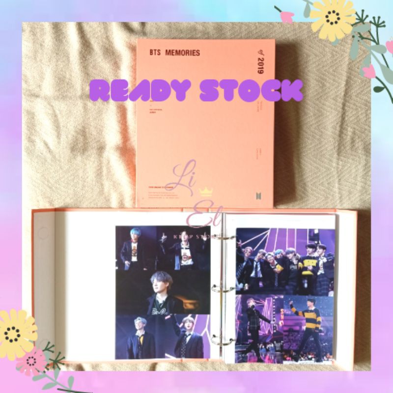 (Ready) Photobook + Ring binder BTS MEMORIES 2019 DVD Official (Sharing ...