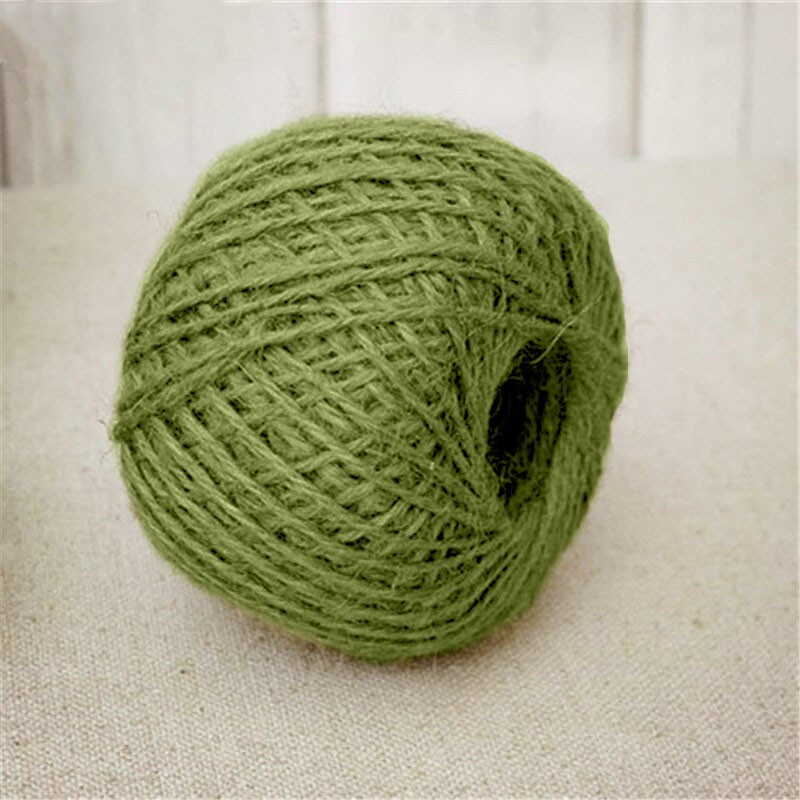 ( 10 | 30 | 100 meter ) Natural Textured Hessian Jute Twine String ...