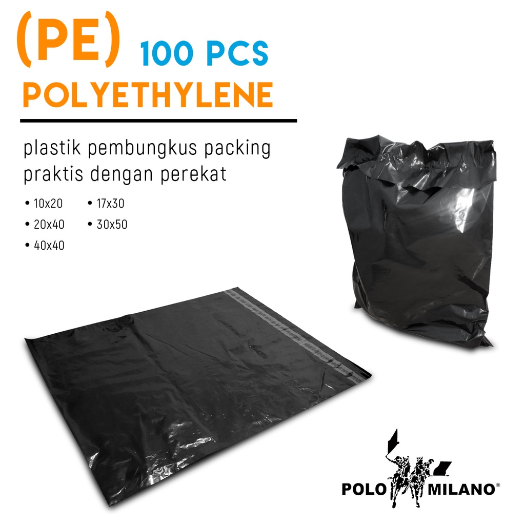 Practical PE Packing Plastic Packing equipped with adhesive (100pcs ...