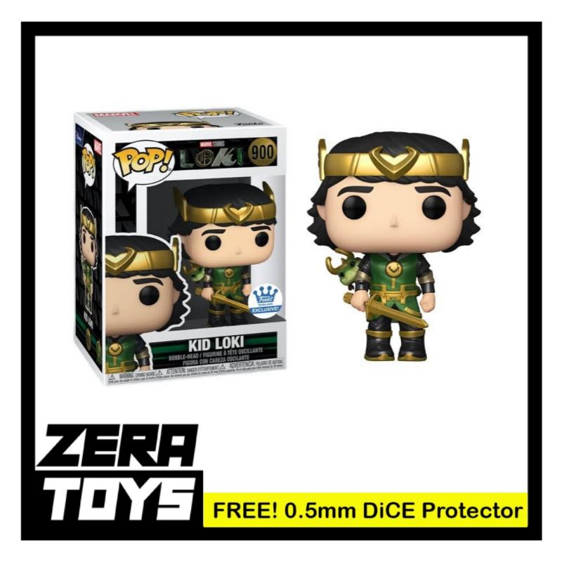 Funko Pop! Marvel - Kid Loki Metallic (Funko Shop Exclusive) | Shopee ...