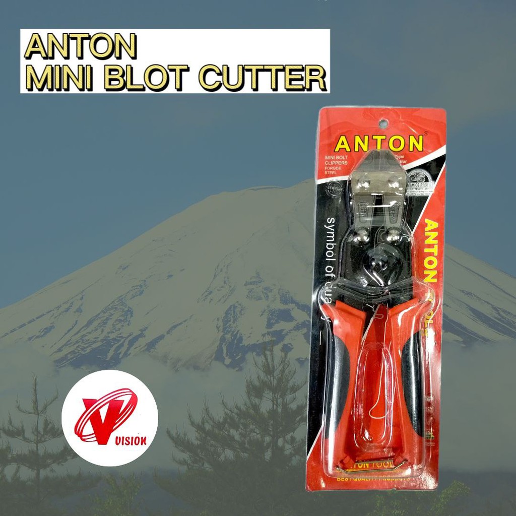 ANTON HEAVY DUTY 8” 200mm MINI BOLT CUTTER WIRE CUTTING PLIER TOOL ...