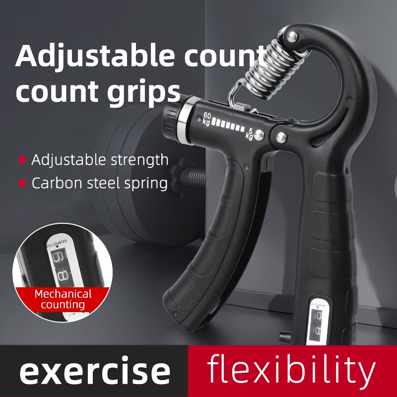 Adjustable Counting Grip Strength Device Professional Arm Training ...
