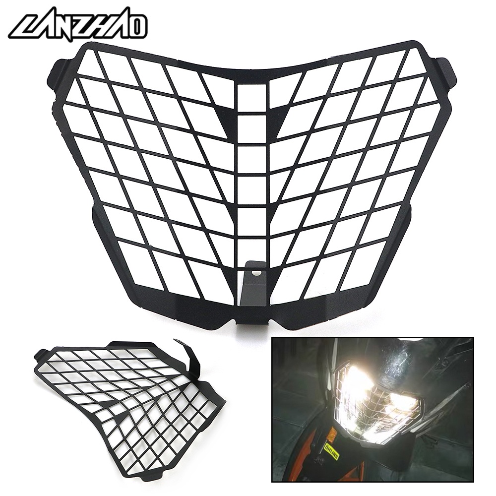 Motorcycle Head Light Grille Front Mesh Cover for KTM RC 390 | Shopee ...