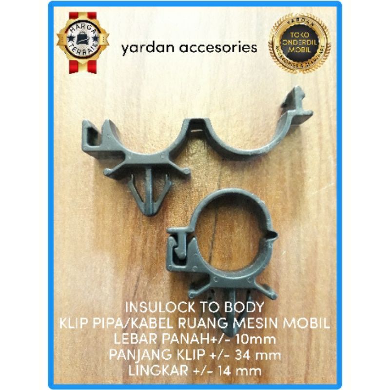 MESIN Insulock TO BODY/ CLIP (SMALL) CAR ENGINE ROOM PIPE OR CABLE ...