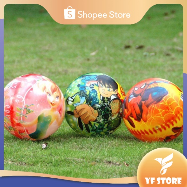 (COD)Figure Inflatable Ball 25cm / Toy / Beach Ball / Children's Ball ...