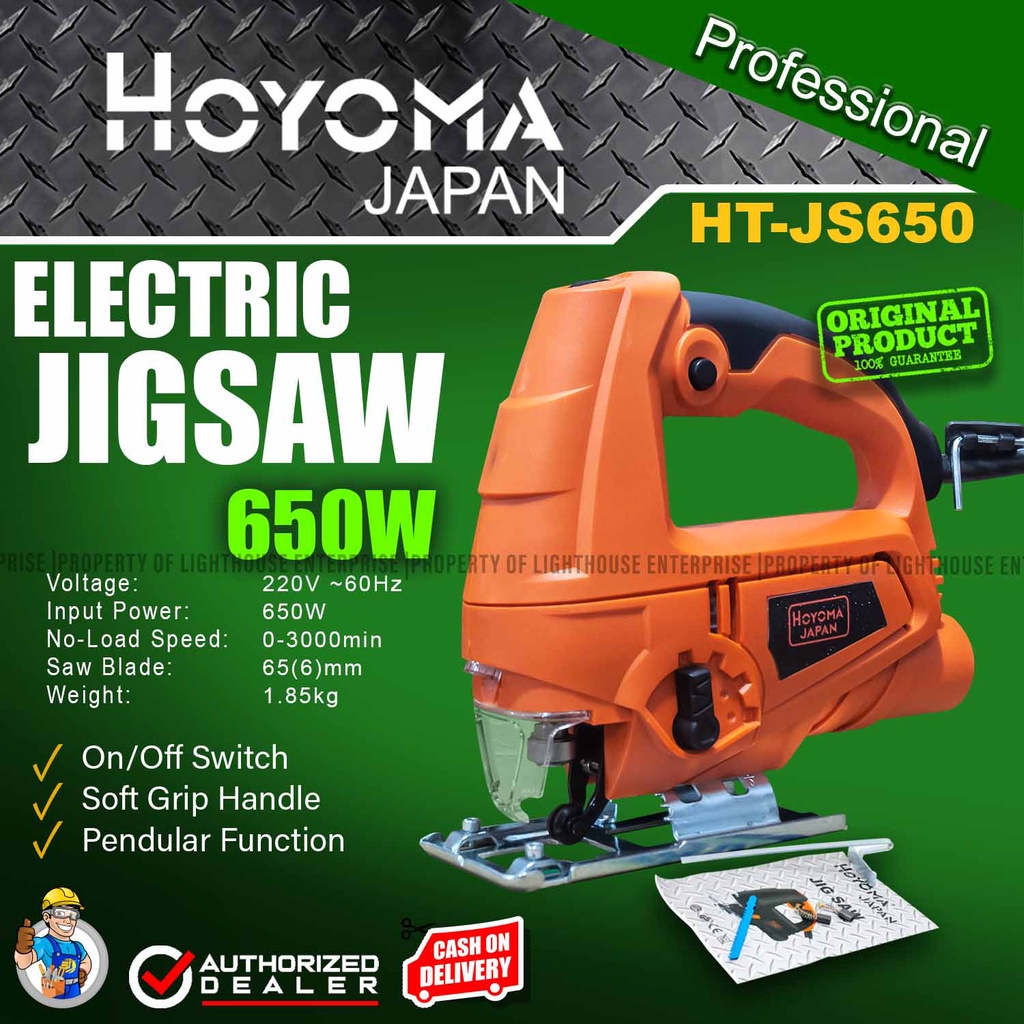 Original HOYOMA Japan 650W Jigsaw w/ Blade and Carbon Brush Set (HT ...