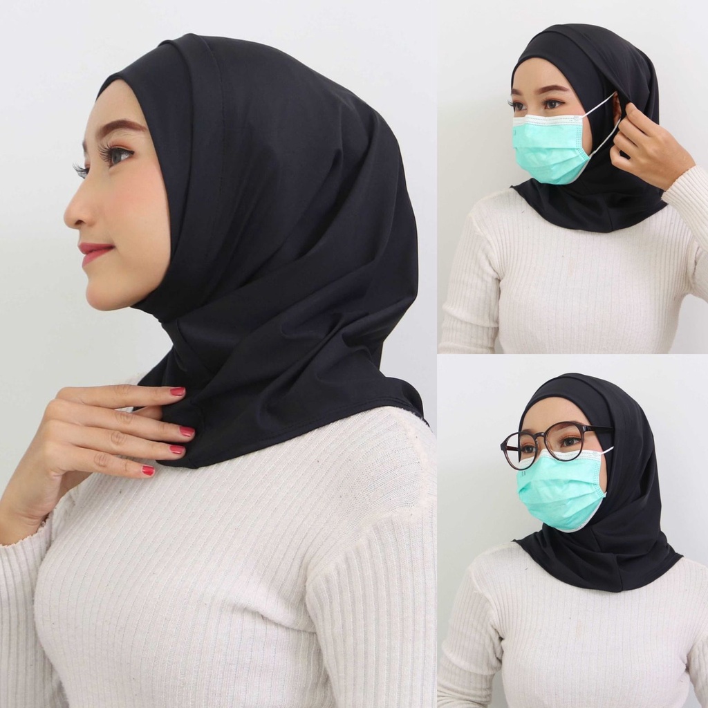 Hitjab - Hijab Sport Hijab Mask for Glasses Masks & Earphones | Shopee ...