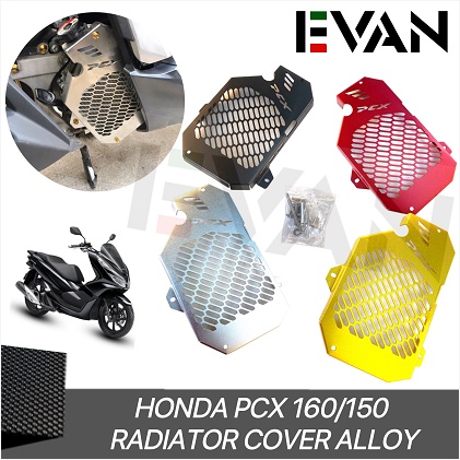 Radiator Cover Full Alloy Quality For PCX 160 Made in Thailand | Shopee ...