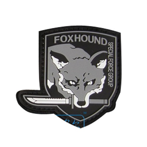 Metal Gear Solid Foxhound Emblem Patch Fox Hound Uniform Patch Badge ...
