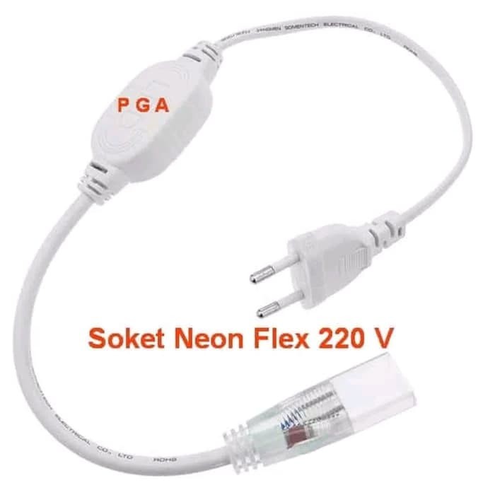 Neon Flex Milk Hose Led Plug Socket 220V 50M Led Strip | Shopee Philippines