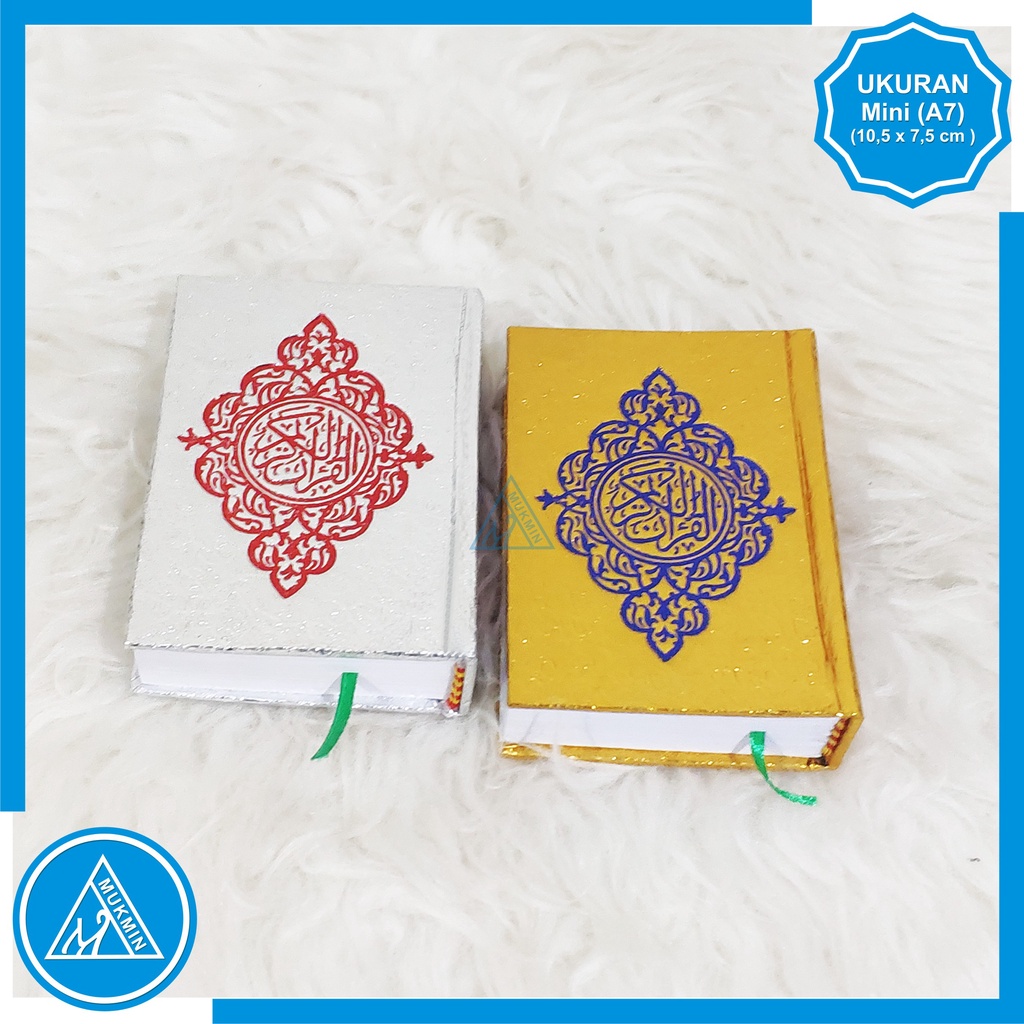 Gold and Silver Mini Koran, A7 size, pocket Koran suitable for ...