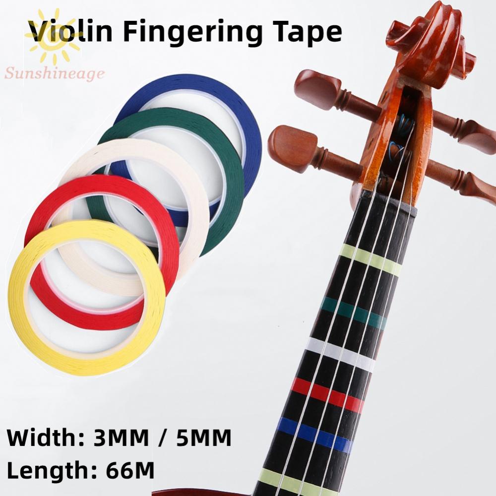 Violin Fingering Tape Sticker Fretboard Tapepositions Tape Length 66m