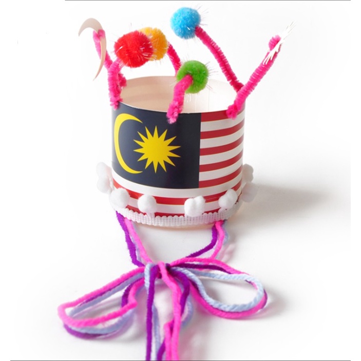 DIY Merdeka National Day Crown Craft Kit | Shopee Philippines