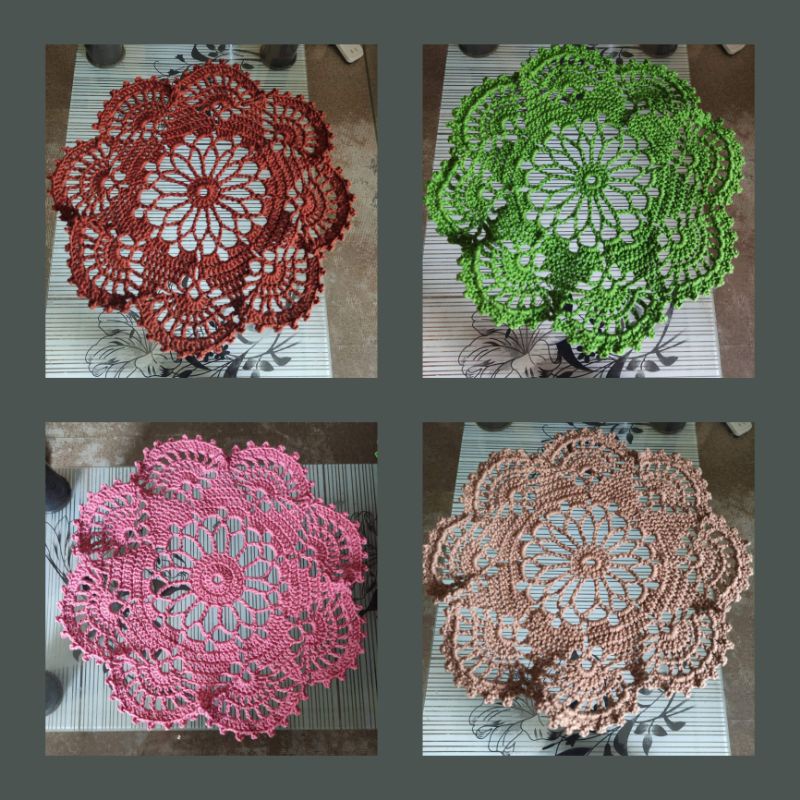 Crochet Placemat Doily (onhand and ready to ship) | Shopee Philippines