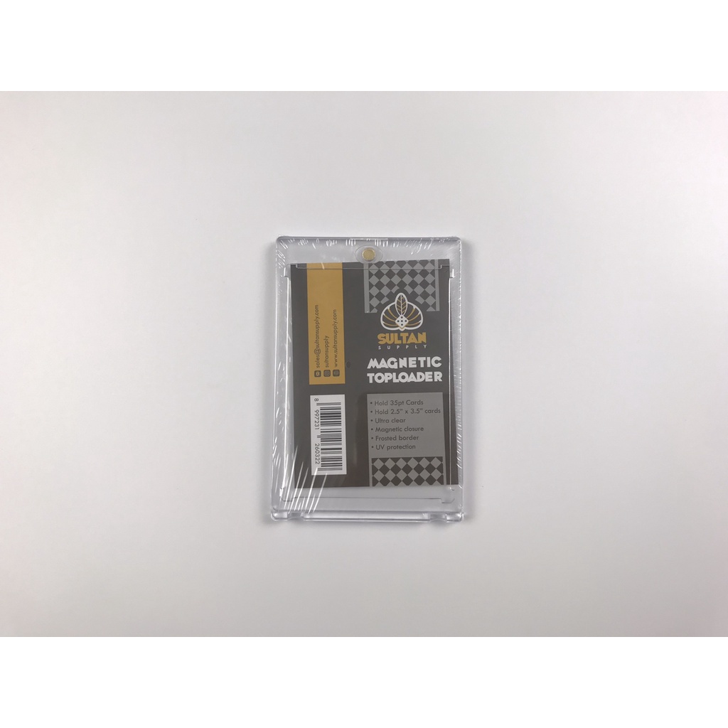 Sultan Supply Magnetic Toploader 1pc | 35pt | 63.5 x 88 mm | Shopee ...
