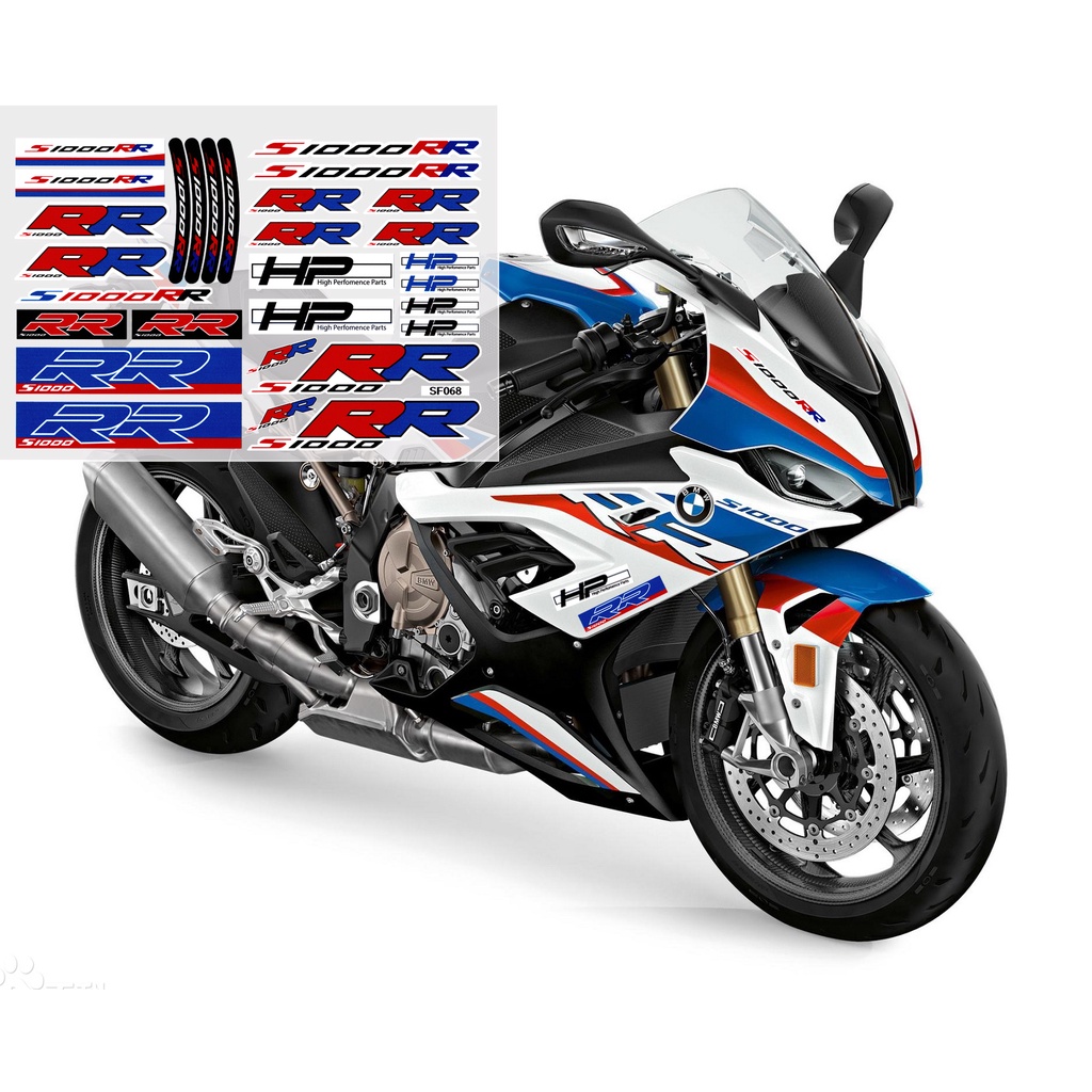 BMW S1000RR Motocross Reflective Sticker Personality Motorcycle ...