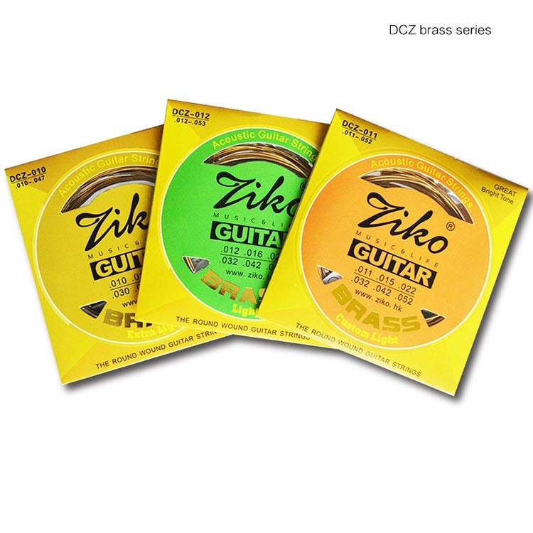 Tali Gitar Kapok Ziko DCZ-010 / DCZ-011 Extra Light Acoustic Guitar ...