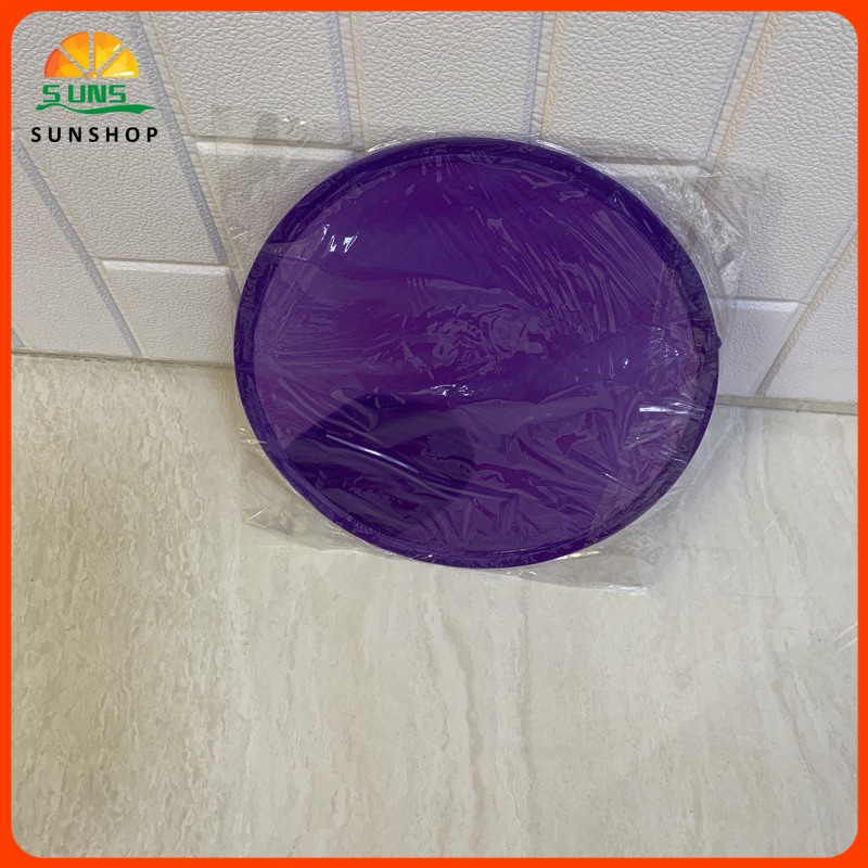 100 Pcs Foldable Round Fan Plain Colorful Nylon Frisbee Fan/Pamaypay ...