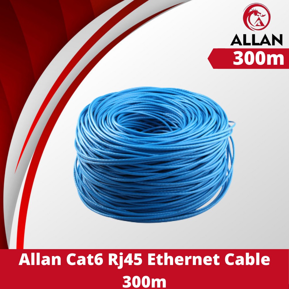 Allan Cat6 300m Lan Cable without RJ45/ No Box/ High Quality and ...