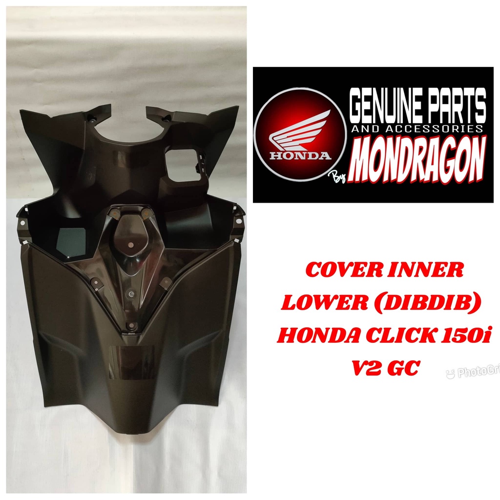COVER INNER LOWER (DIBDIB) HONDA CLICK 150I V2 GC (81141-K59-A7OZA ...