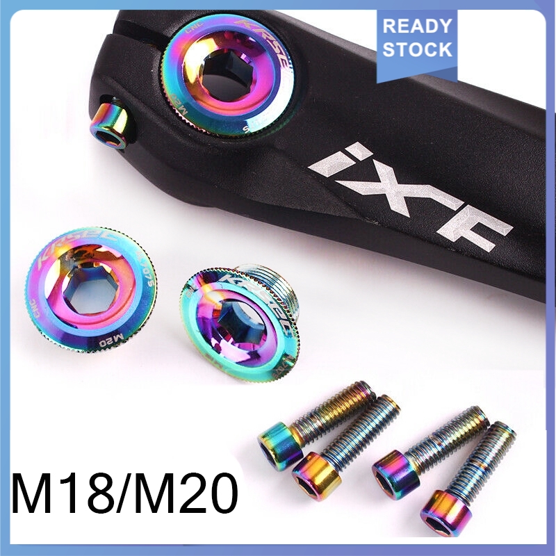 [Ship In 48H] Crank Screw Cap M15/18/20 MTB Crankset Cover Fit BMX Road ...