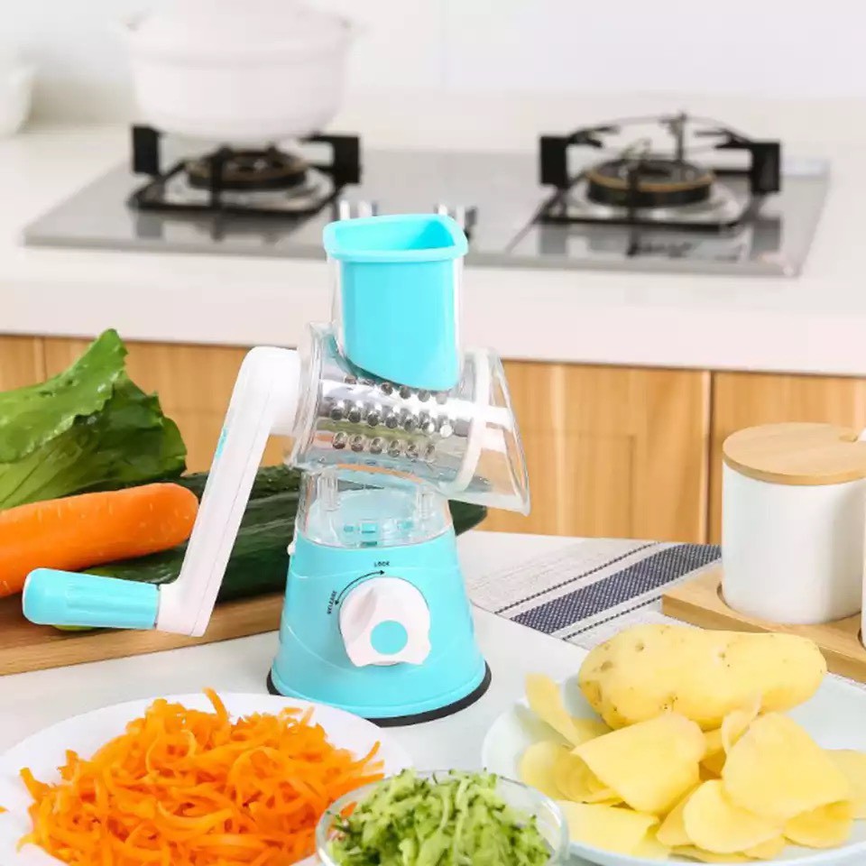 Multipurpose Hand-Cranked Vegetable Machine 3 Colors To Choose From Yes ...